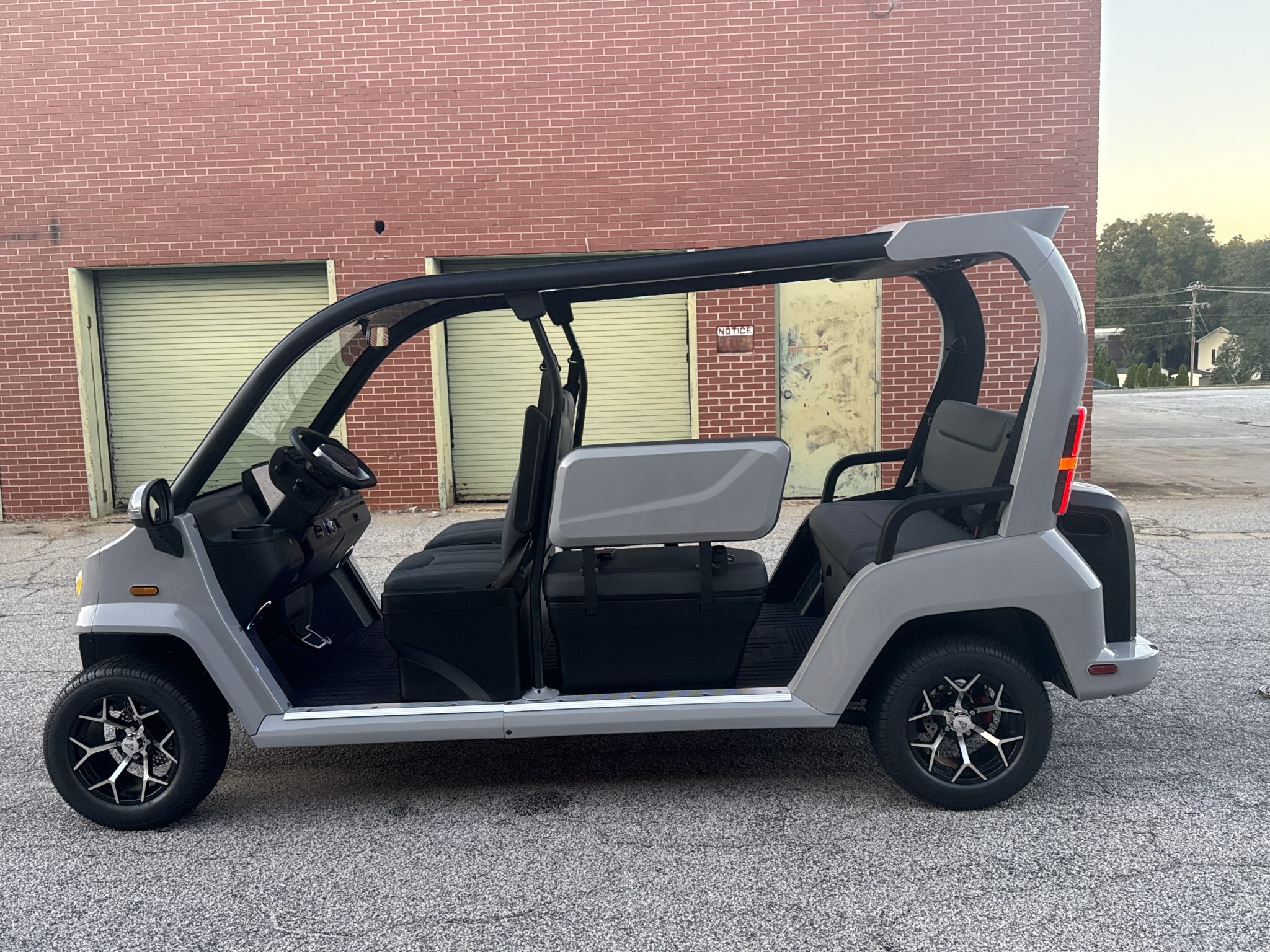 2026 Denago City Car (grey) - Golf Carts
